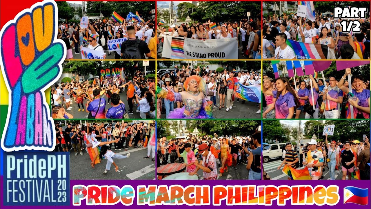 #LoveLabanSaQC ️ Pride March 2023 🏳️‍🌈 Pride PH Festival 2023 🌈 Quezon ...