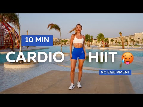 10 MIN CARDIO HIIT WORKOUT | No equipment, Burn calories
