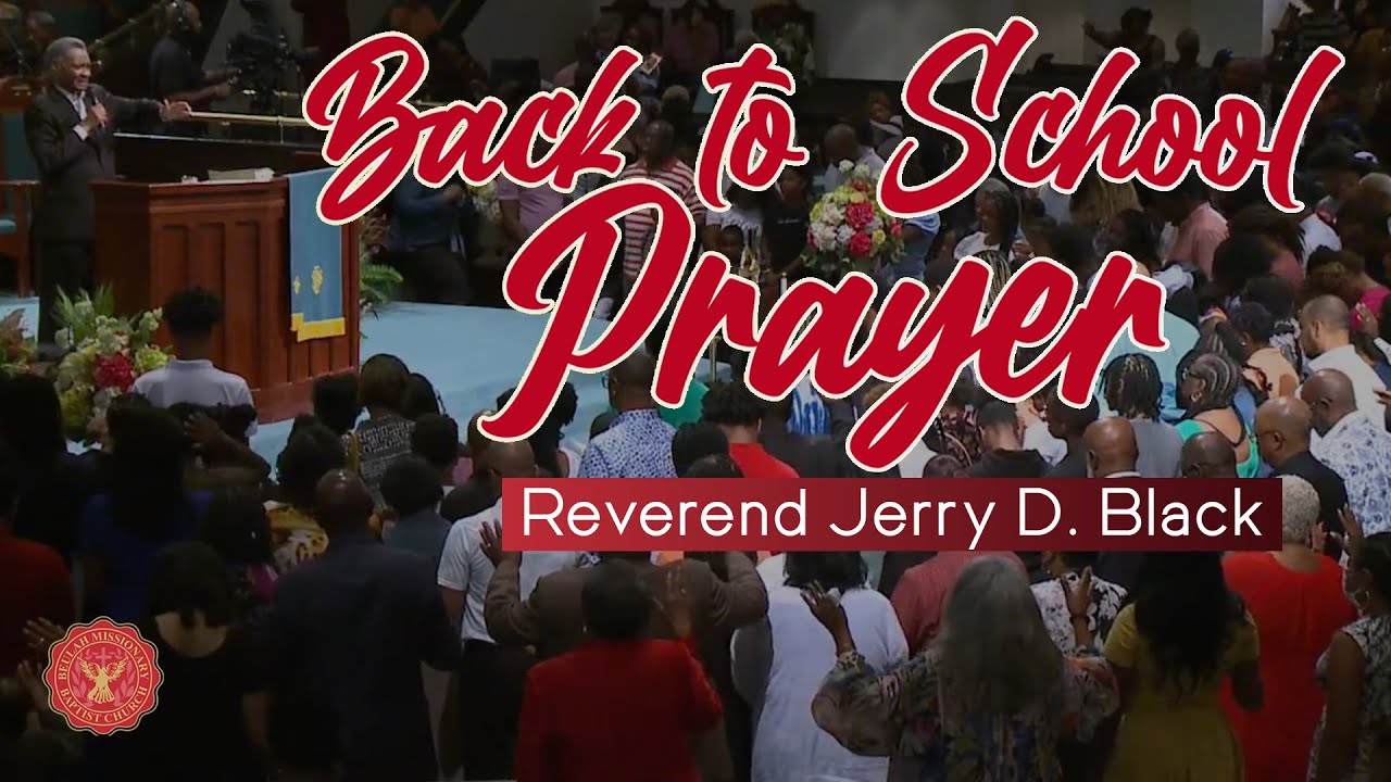 Back to School Prayer - A Pastoral prayer of covering and protection ...