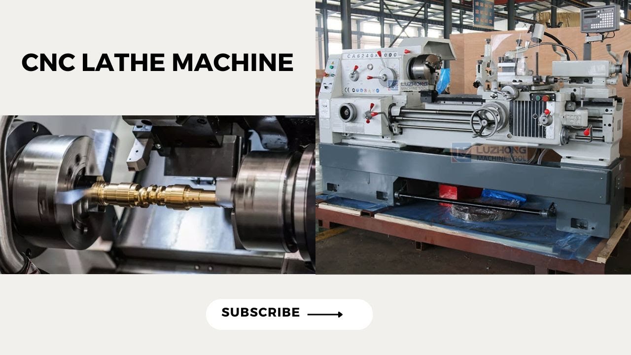 CNC Lathe Machine. #cncmachine #machine #lathemachine #robotmachine #automatedmachine - YouTube