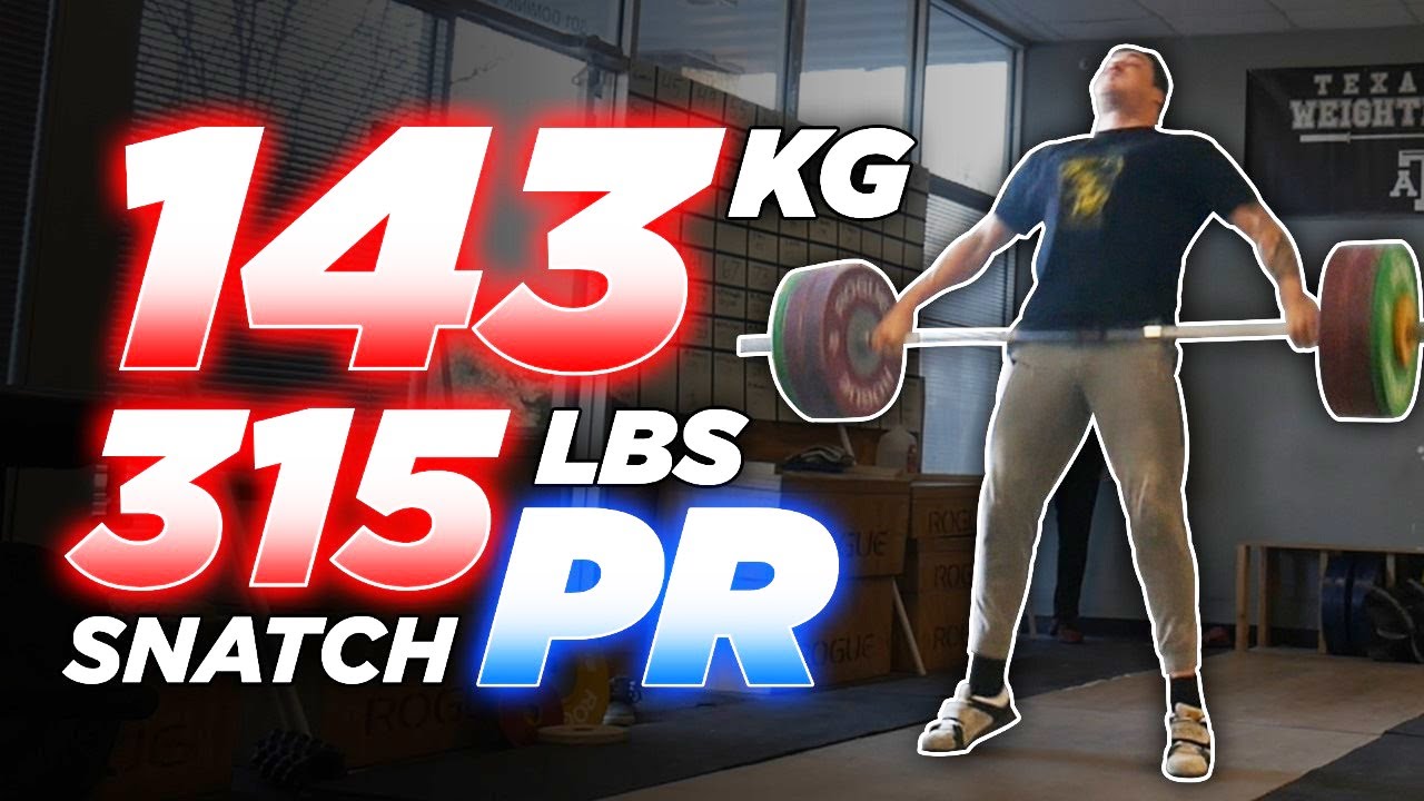 Zack Telander 315lb/143kg Snatch - YouTube