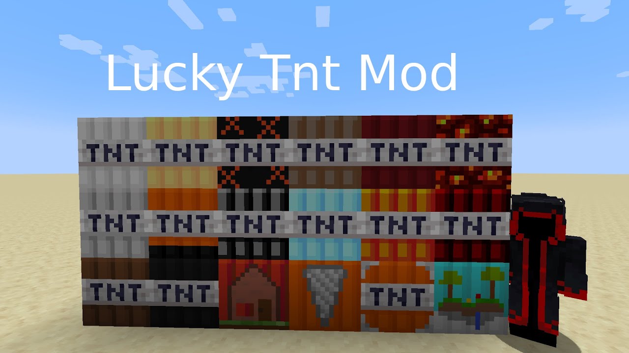 Mein erstes video von der Lucky Tnt Mod - YouTube