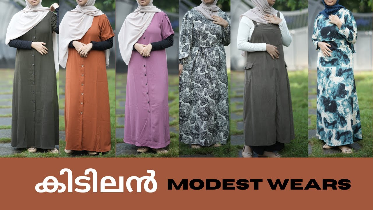 കിടിലൻ Modest wear/Maxi dress Modest out fits/orbiz collection - YouTube