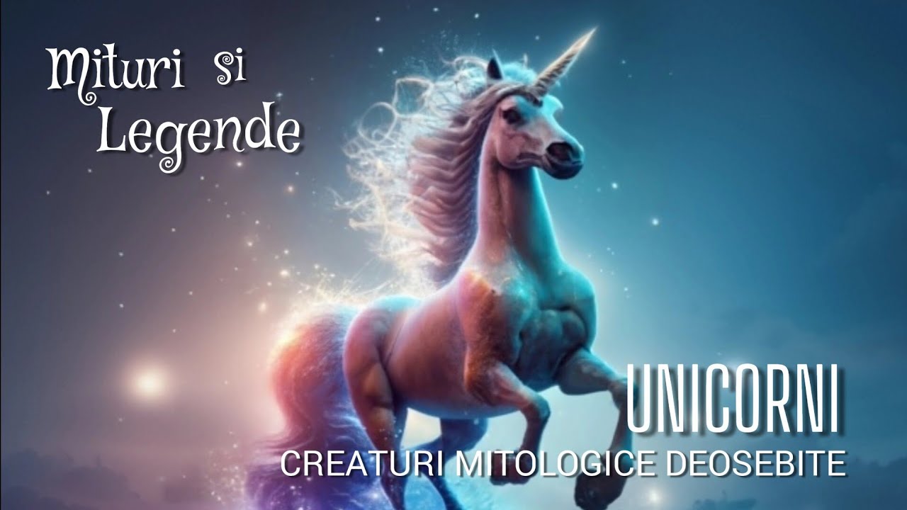 Unicorni - Creaturi mitologice deosebite | Mituri și legende - YouTube