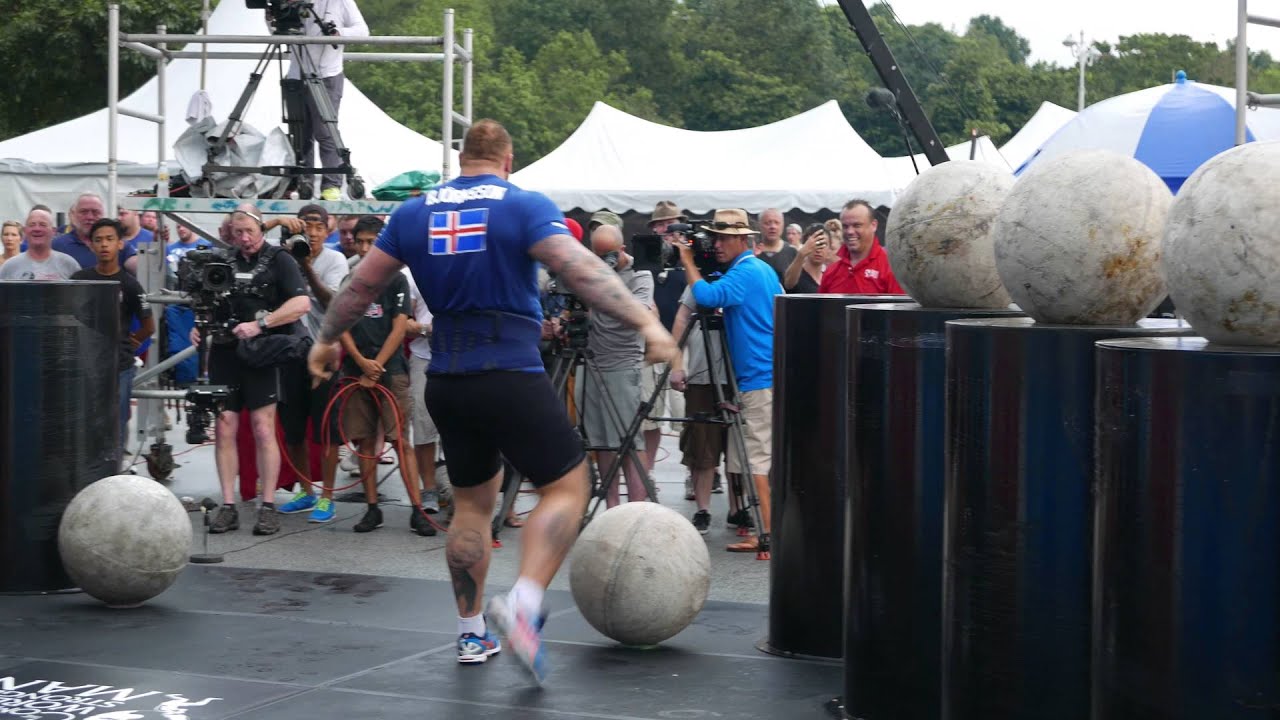 World's Strongest Man 2015 Day 4 - Atlas Stones [Ultra HD 4K] - YouTube
