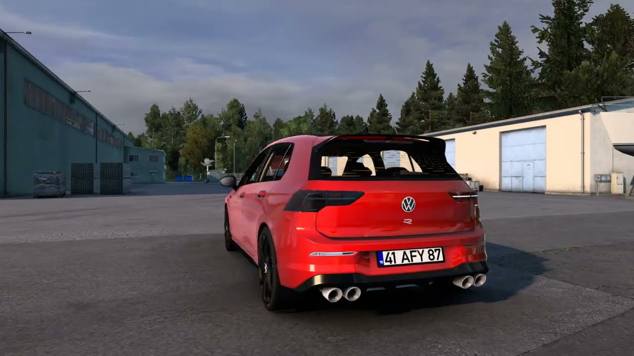 Volkswagen Golf R | ETS 2 Gameplay | Promods Map | Logitech G920 ...