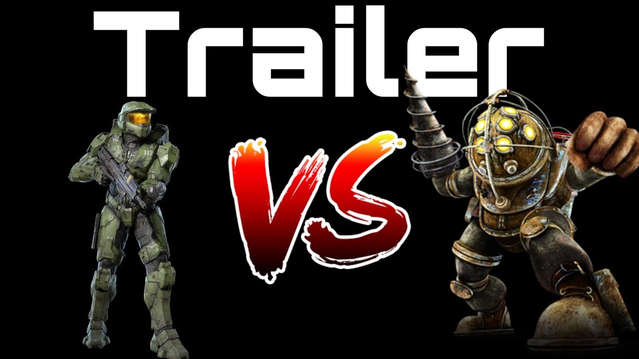 Master Chief VS Big Daddy Trailer - YouTube