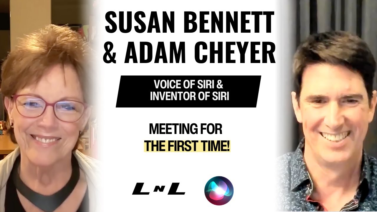 Voice of Siri meets Inventor of Siri for the first time ever! - YouTube