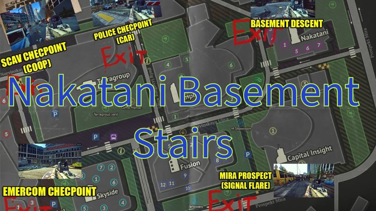 Nakatani Basement Stairs - Ground Zero Extract Patch 0.14 - YouTube