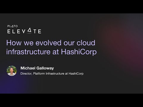 How we evolved our cloud infrastructure - Michael Galloway, Director of ...
