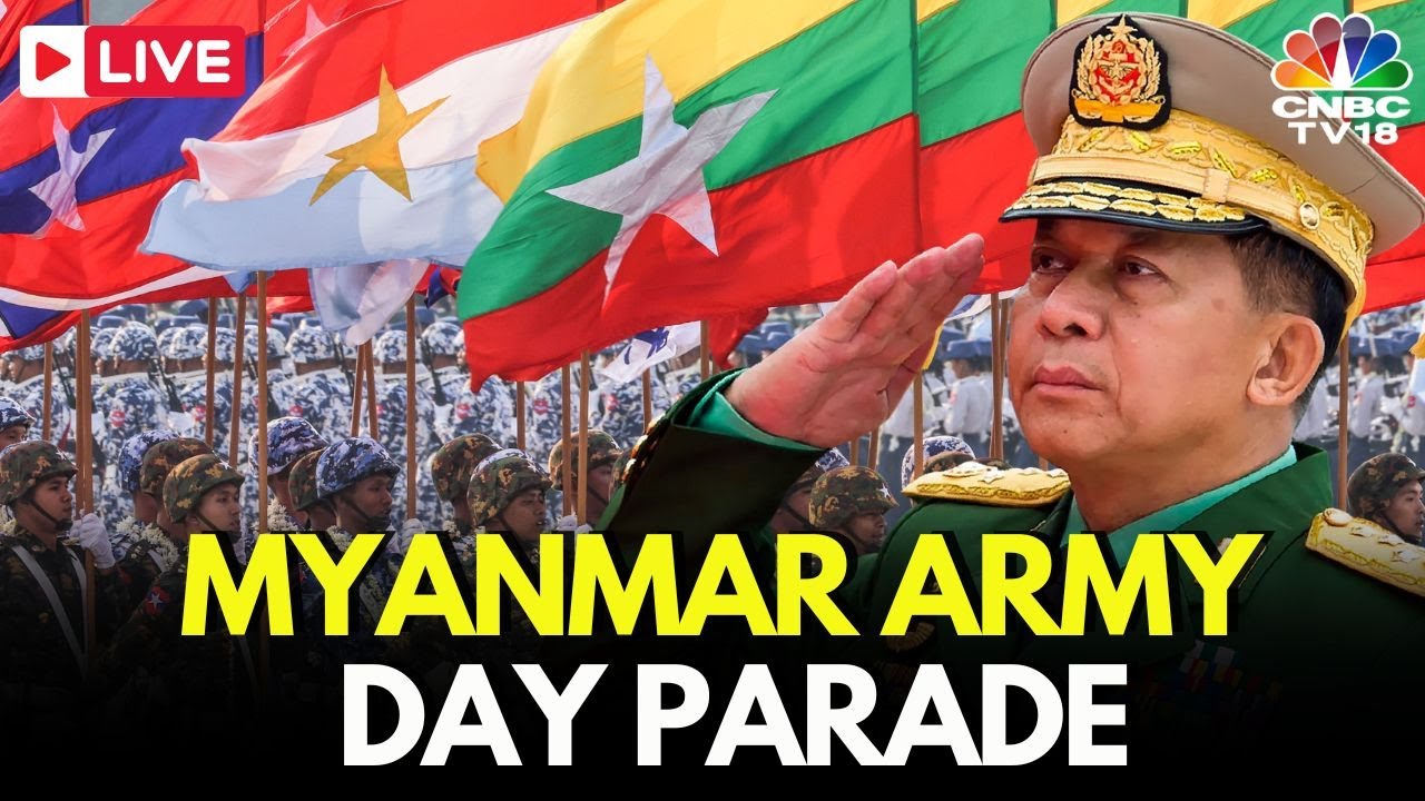 Myanmar Military Parade LIVE: Myanmar Marks 80th Armed Forces Day ...