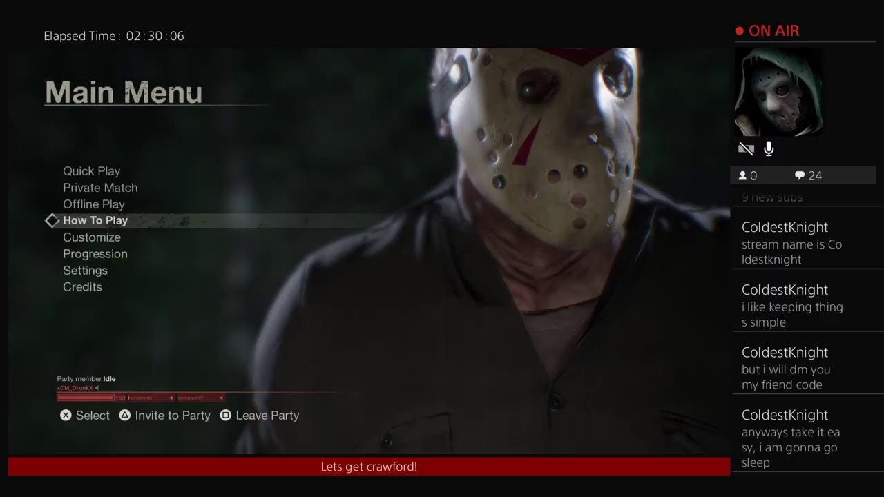 JASON KILLS--F13 the game - YouTube
