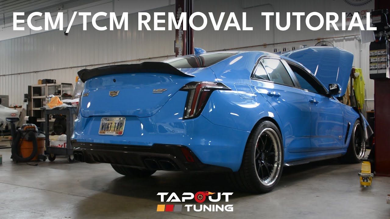 Cadillac E99 ECM and T93 TCM Removal Tutorial | CT4-V Blackwing, CT5-V ...