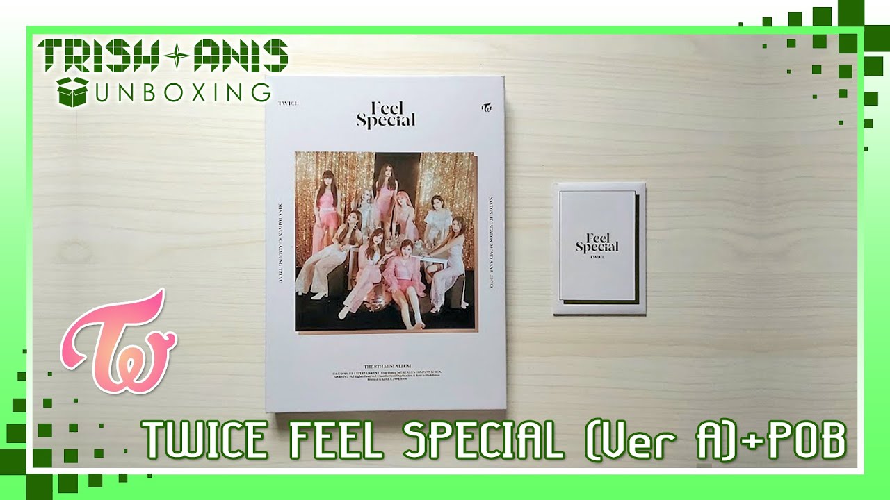 [UNBOXING] TWICE 8th Mini-album "FEEL SPECIAL" Version A + POB - YouTube