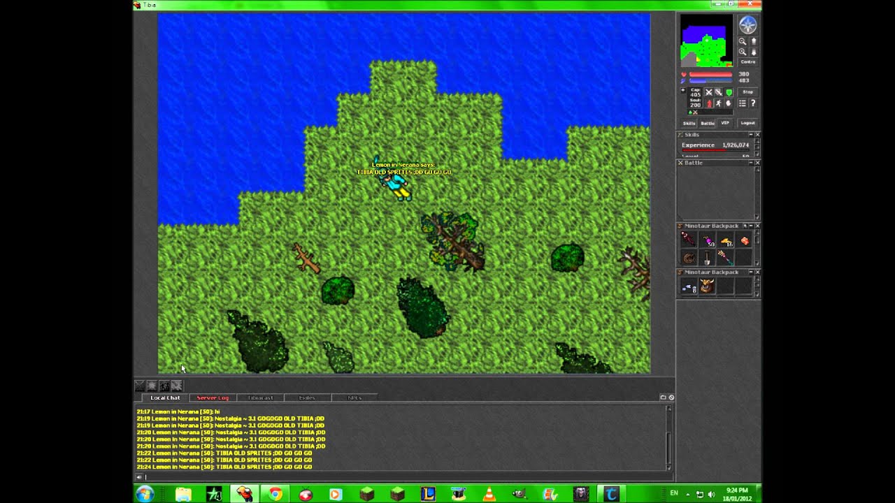 Tibia Nostalgia Island - YouTube