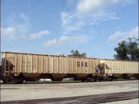 CP-247 thru Pewaukee, WI on 8-8-24 2x0x1 w/KCS-4163 - CSX-5414 - BN-7676 7,756 ft - YouTube