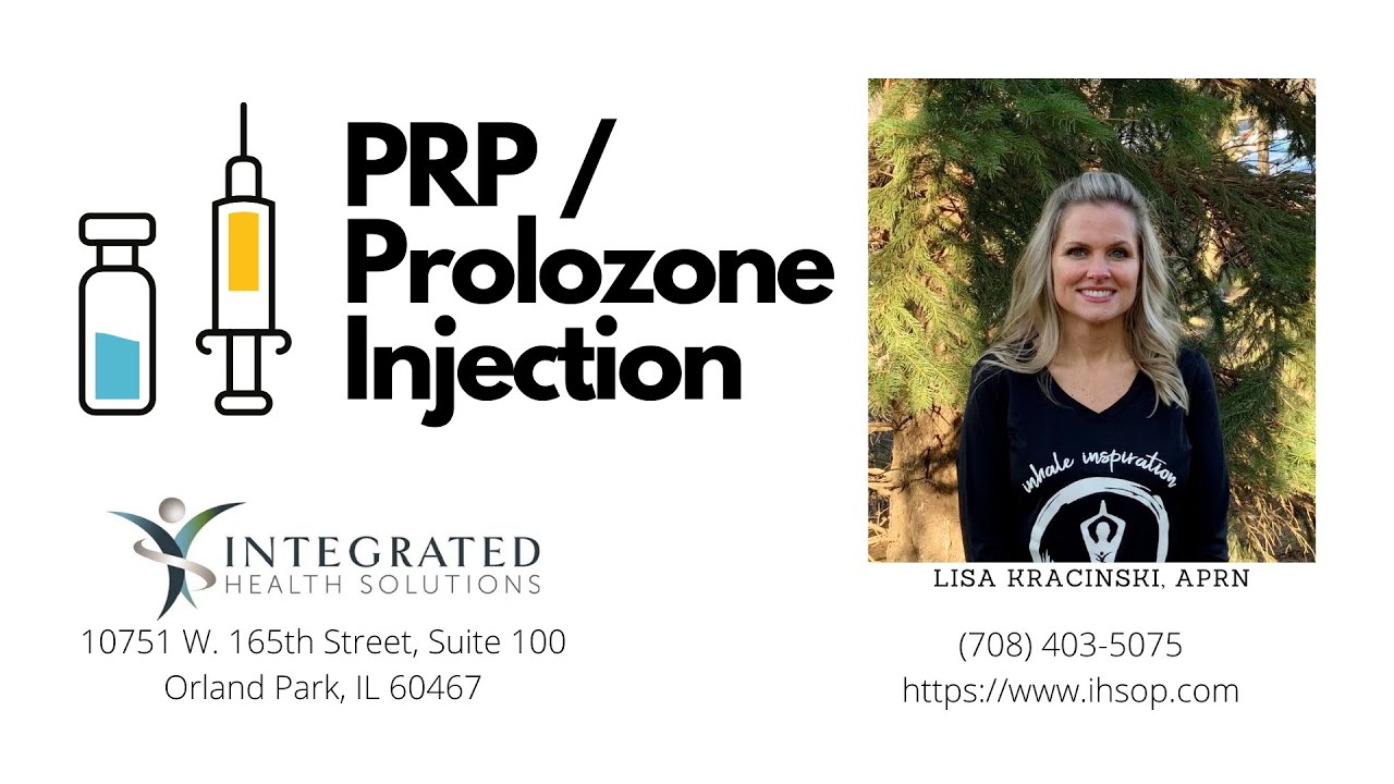 Prp/ Prolozone Injection - Integrated Health Solutions, Orland Park ...