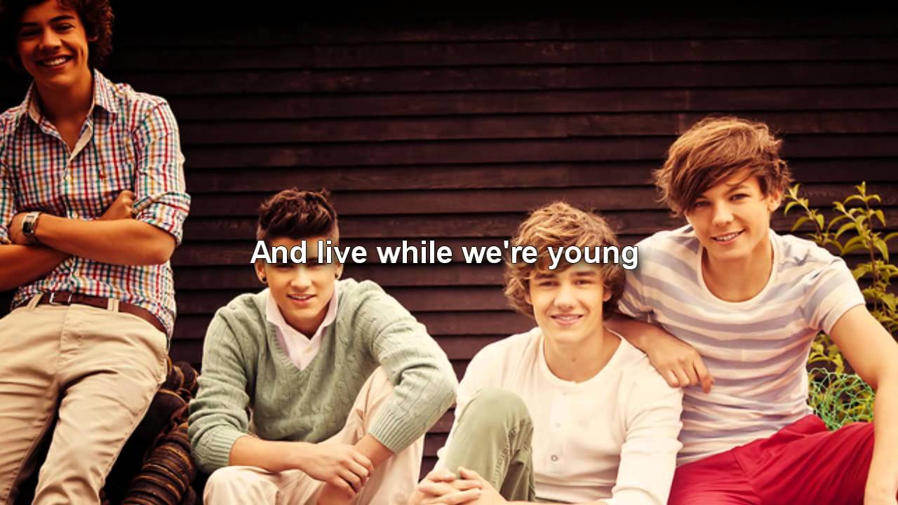 One Direction - Live While We're Young (with lyrics) NEW SONG 2012 ...