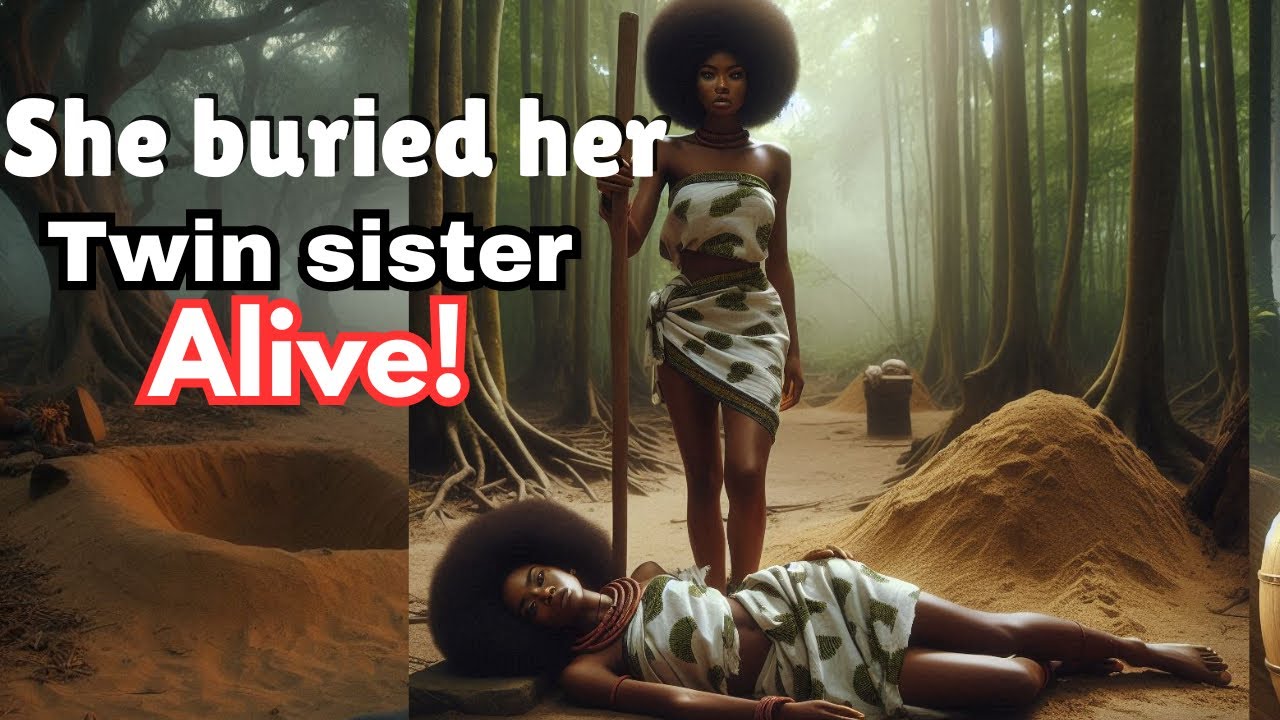 Her TWIN SISTER was ANGRY and thought she was ABANDONED #africantales # ...