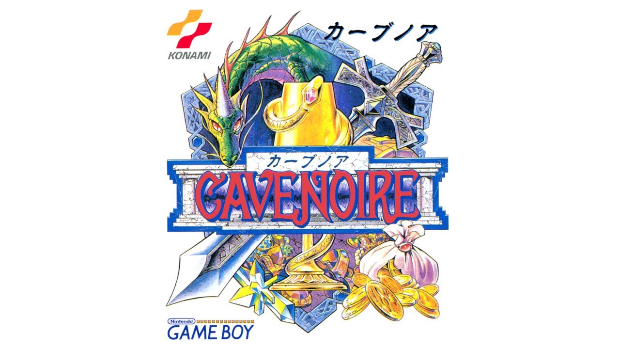Game Boy - Cave Noire 'Title, Intro & Gameplay' - YouTube