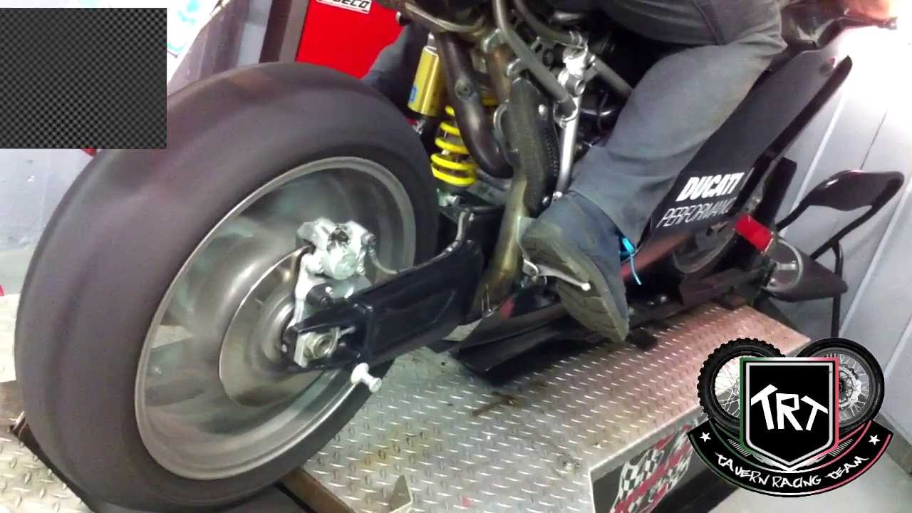 TRT | Dyno test Ducati 749, 97 HP - YouTube