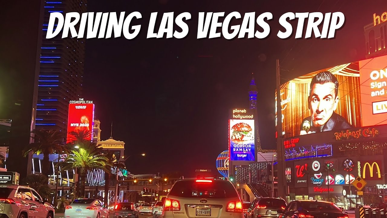 Driving The Las Vegas Strip on night of 12/15/22 | Las Vegas, Nevada ...