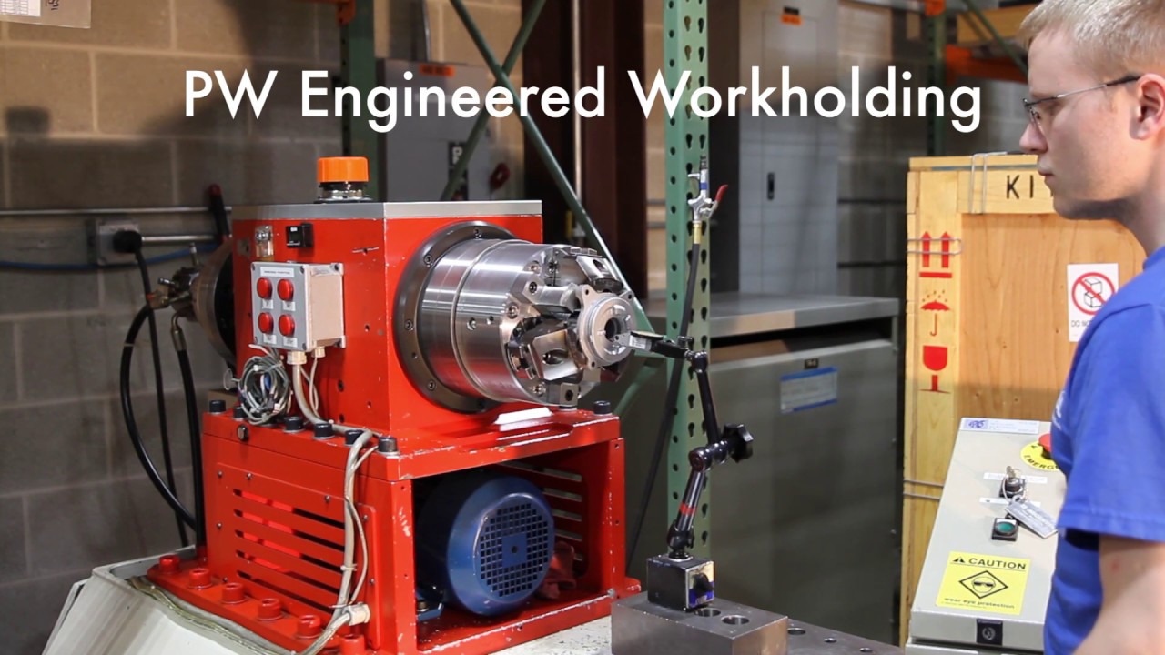 PW Engineered Workholding Chuck Solution from Kitagawa NorthTech - YouTube