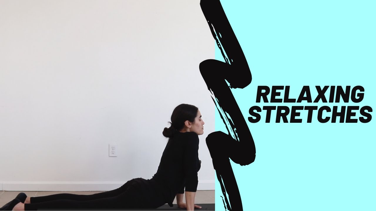 Relaxing Stretching Exercises For Beginners - YouTube