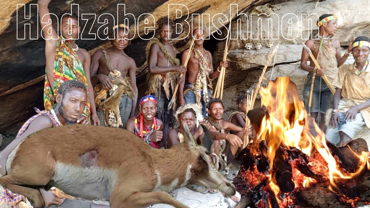 HADZABE TRIBE MADE IT'S AGAIN//HADZABE TRIBE TANZANIA🇹🇿 - YouTube
