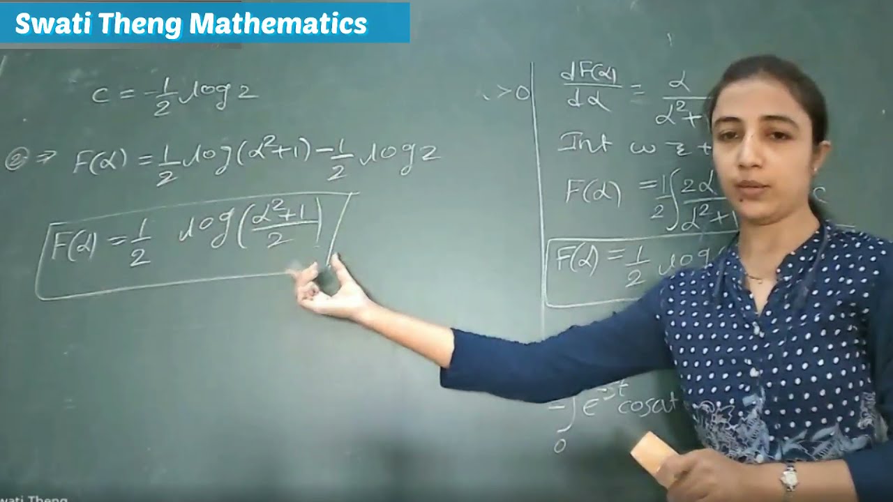 Example on Differentiation under the Integral Sign || Leibnitz Rule ...