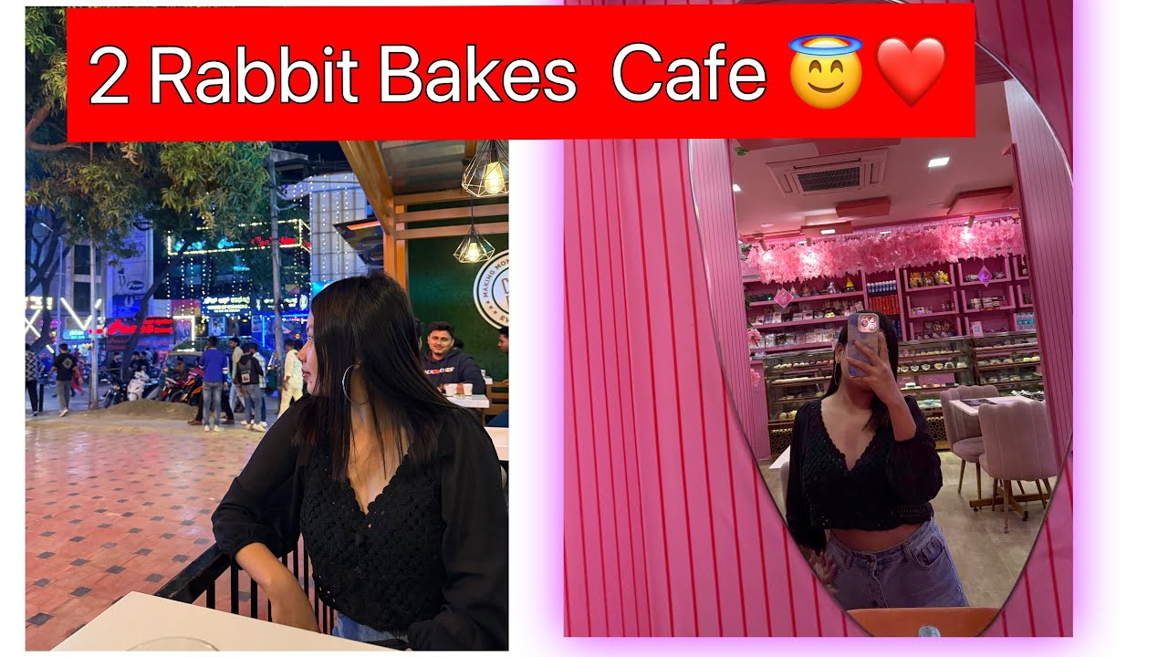 || Went to 2 Rabbit Bakes Cafe 🍵 || Foodie girls 🍱 || Bengaluru ...