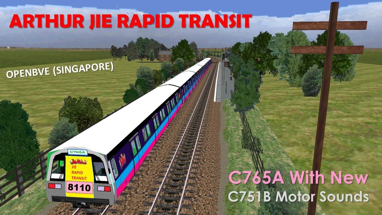 [OpenBVE][AJRT][Route Play] C765A With New C751B Motor Sounds - YouTube