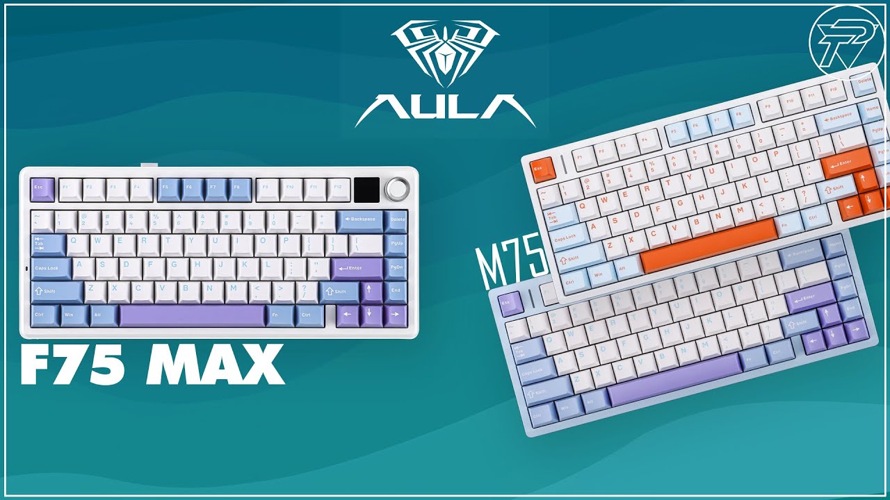 AULA F75 MAX & AULA M75 Unboxing & Review - YouTube