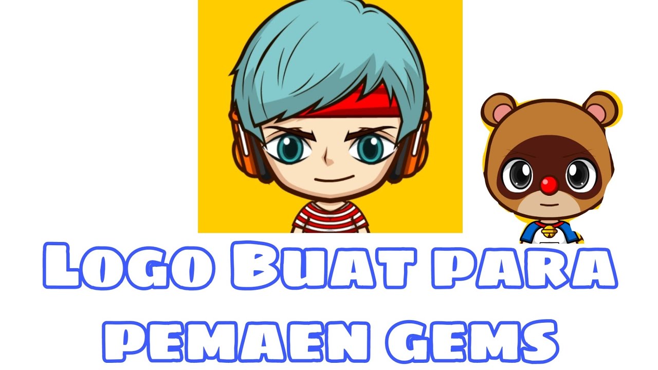 Cara membuat logo kartun di android - YouTube