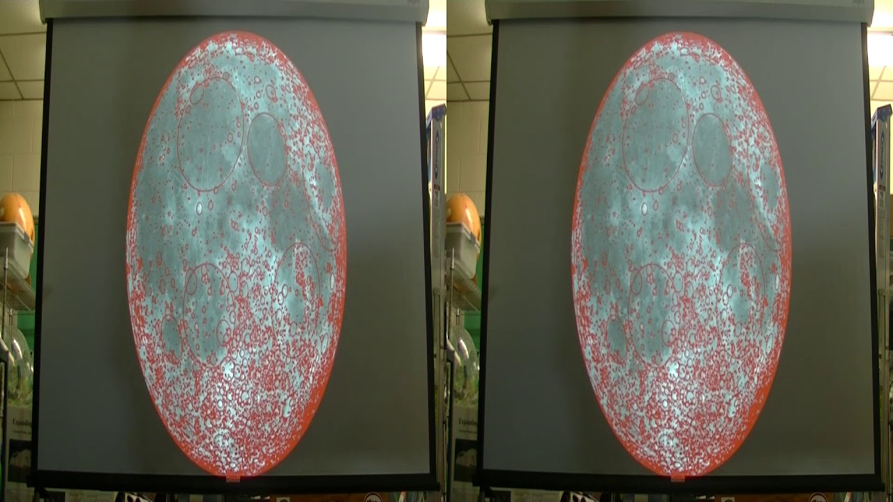 NCA Brett Denevi The Moon 3D - YouTube