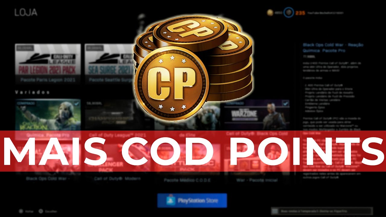 COMO CONSEGUIR MAIS COD POINTS!! - YouTube