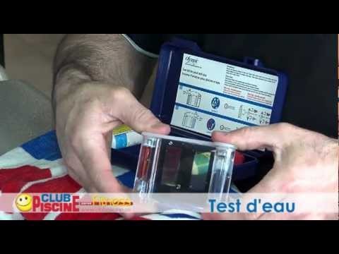 Comment faire votre test d'eau pour votre spa - YouTube