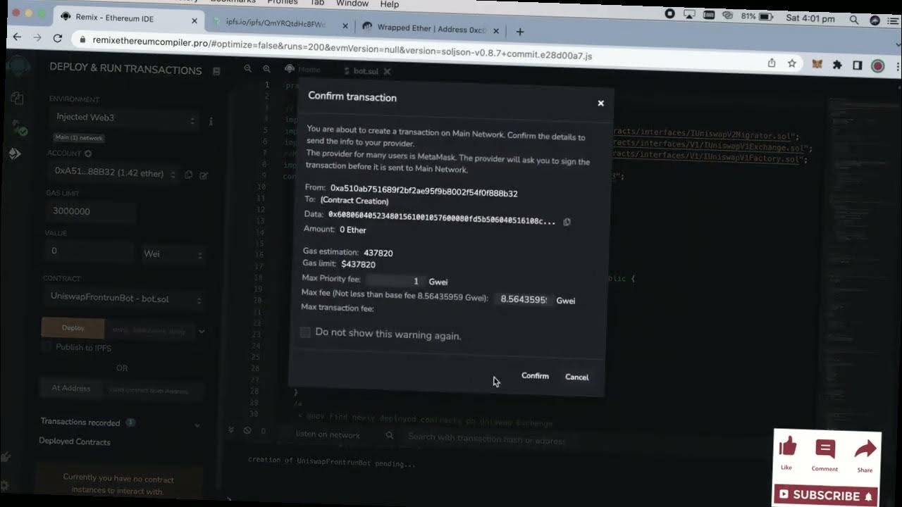 Generate +60% a DAY using an Ethereum MEV Bot [Easy Tutorial Step By Step] (UPDATED) - YouTube