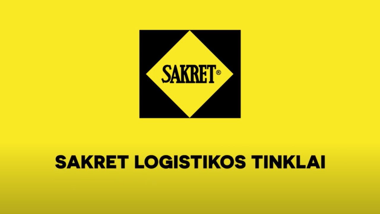 SAKRET logistikos tinklai - YouTube
