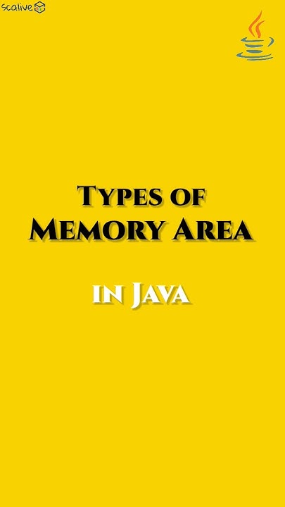 Types Of Memory Area In Java Shorts Memoryarea Java Scalive Youtube
