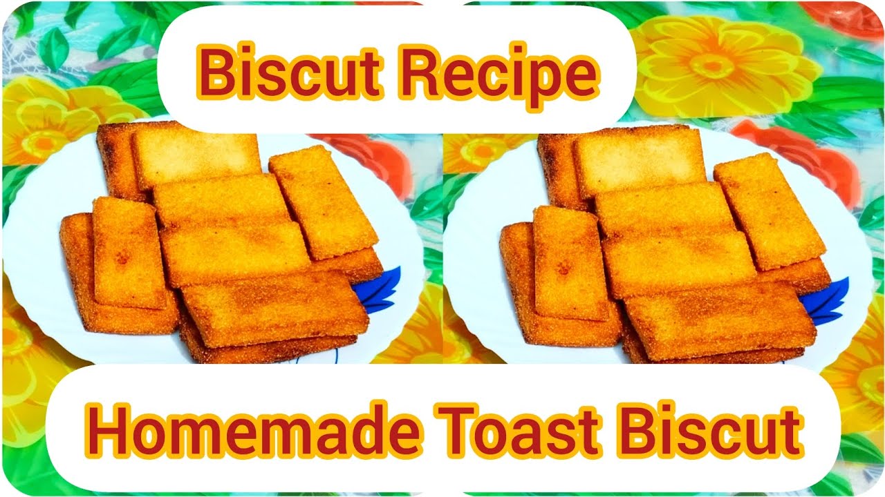 Biscut Recipe/ঘরে থাকা উপকরণ দিয়ে বানিয়ে নিন খুব সহজে সুজির টোস্ট ...