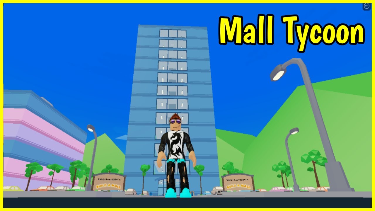 Building a Mall of 12 Floor in 20 minutes in Roblox Mall Tycoon - YouTube