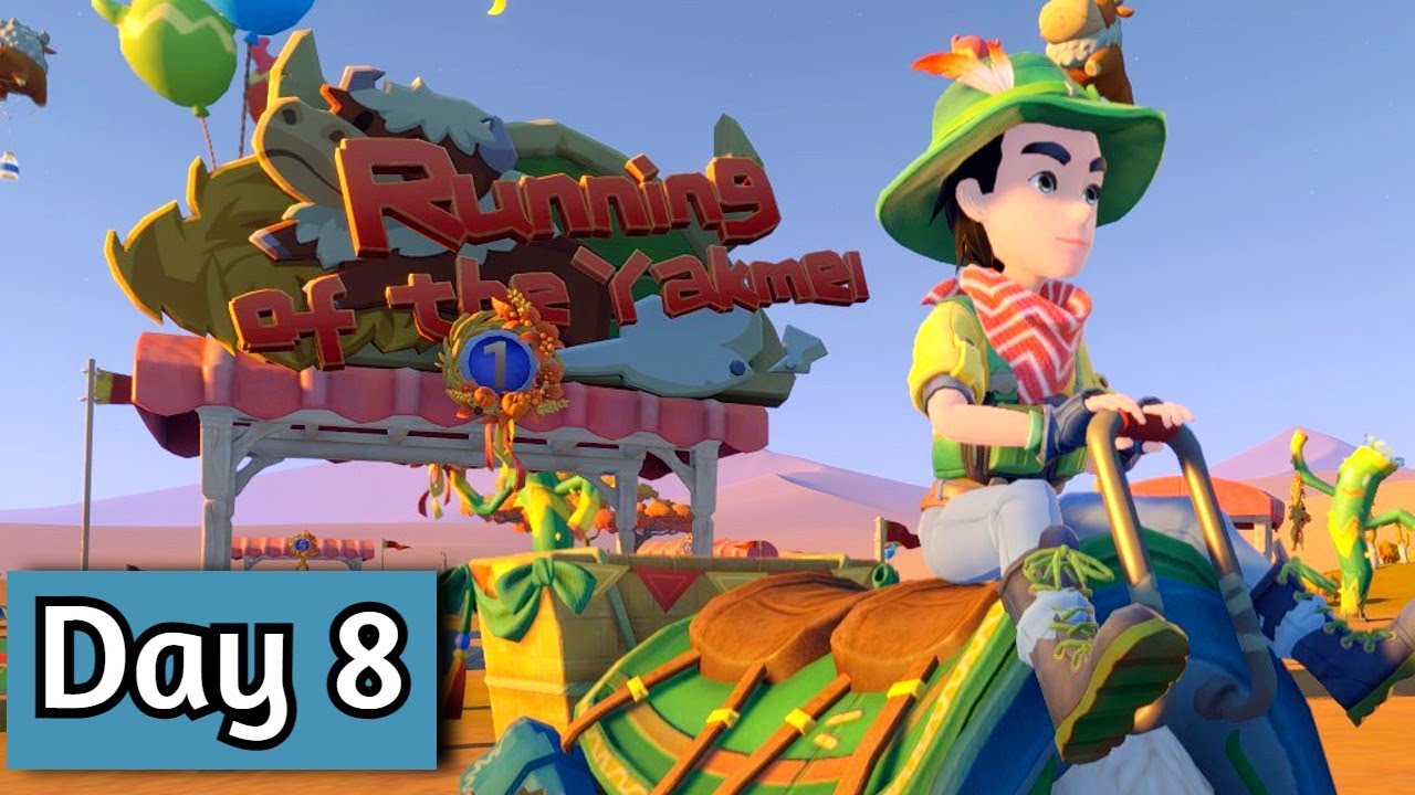 Yakmel Festival Is HERE! - Day 8 - My Time At Sandrock - YouTube