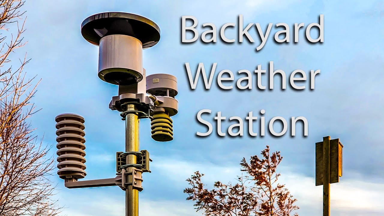 Ambient WS 5000 Backyard Weather Station Set Up Installation And My