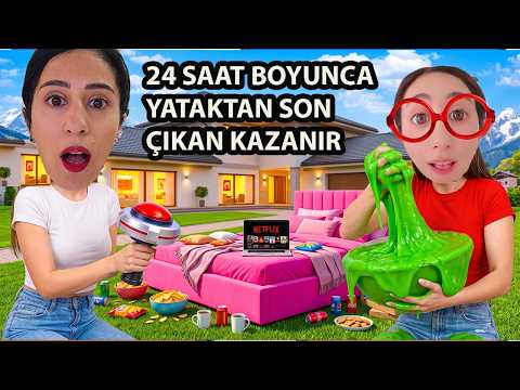 24 SAAT BOYUNCA YATAKTAN SON ÇIKAN KAZANIR ESRA AYDIN