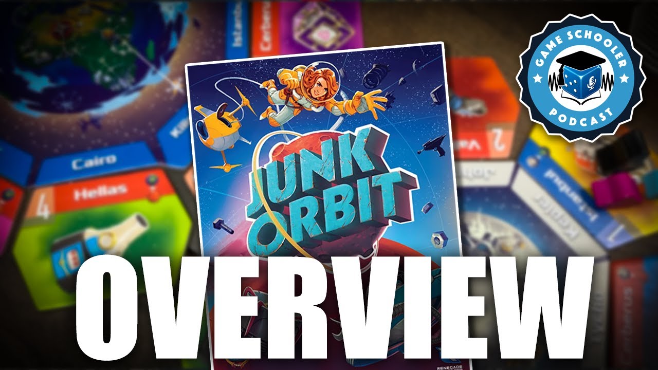 Junk Orbit - Board Game Overview - YouTube
