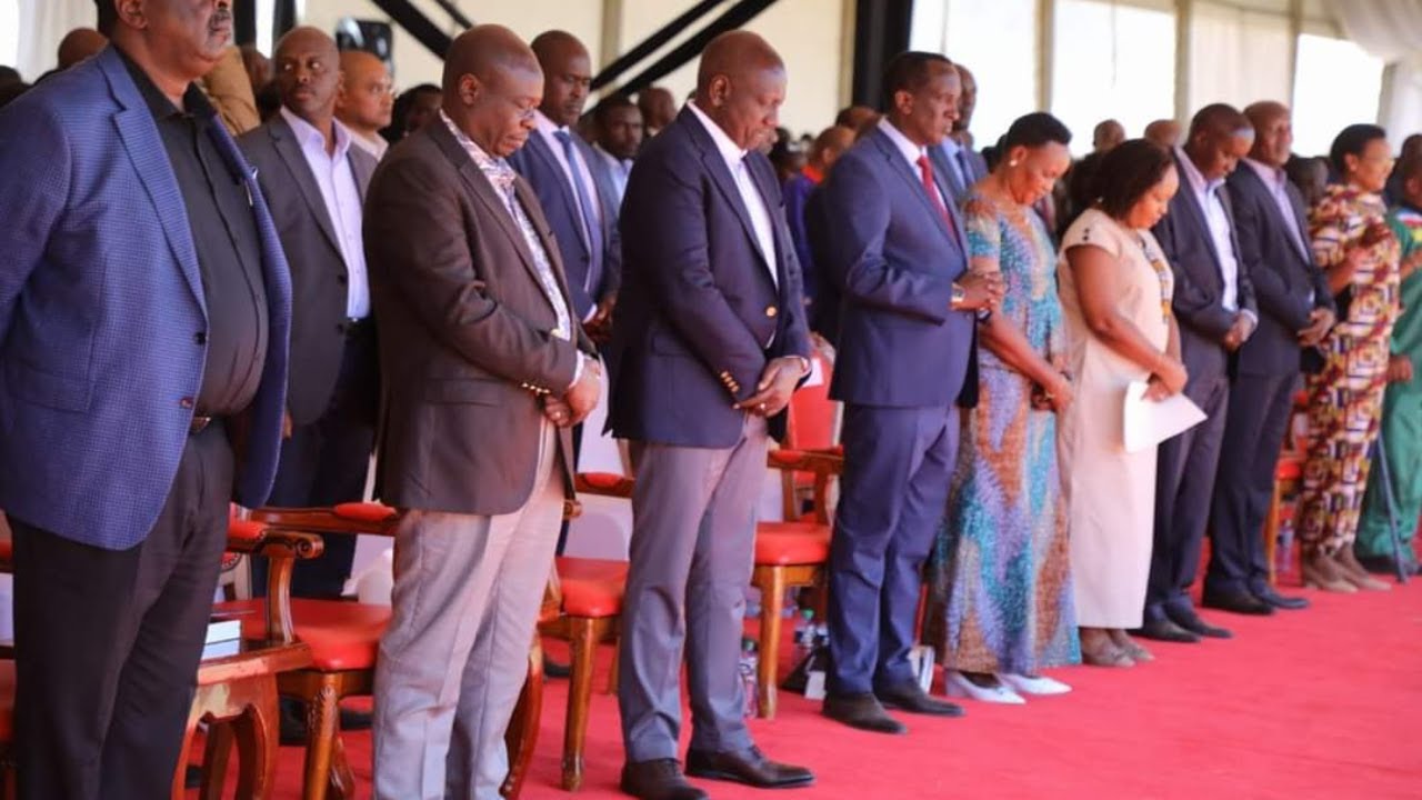 PRESIDENT RUTO ATTEND INTERDENOMINATIONAL PRAYER SERVICE AT OLE NTIMAMA ...