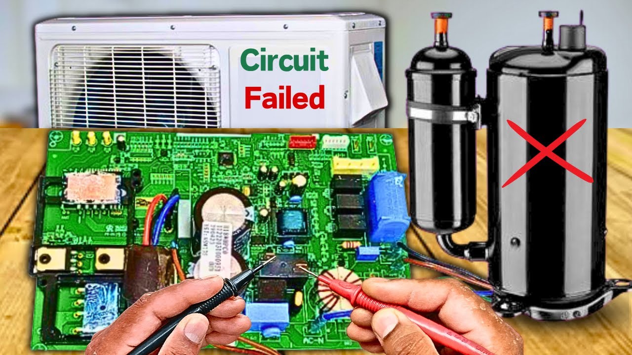 Mini Split AC Circuit Test: Failed Due to Bad Compressor - YouTube