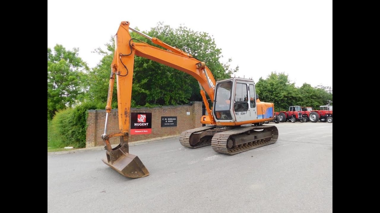 HITACHI FH130.3 EXCAVATOR - YouTube