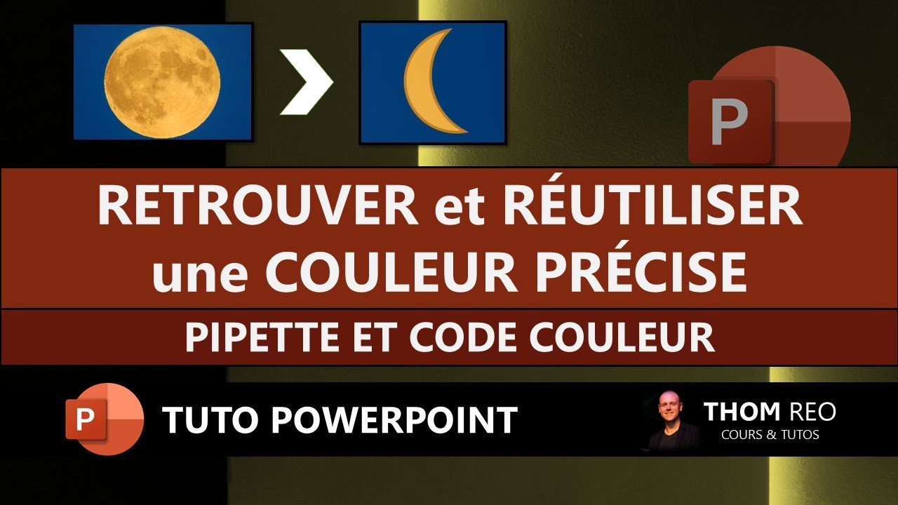 RETROUVER et IMITER une COULEUR - Pipette et code RVB (Tutoriel ...